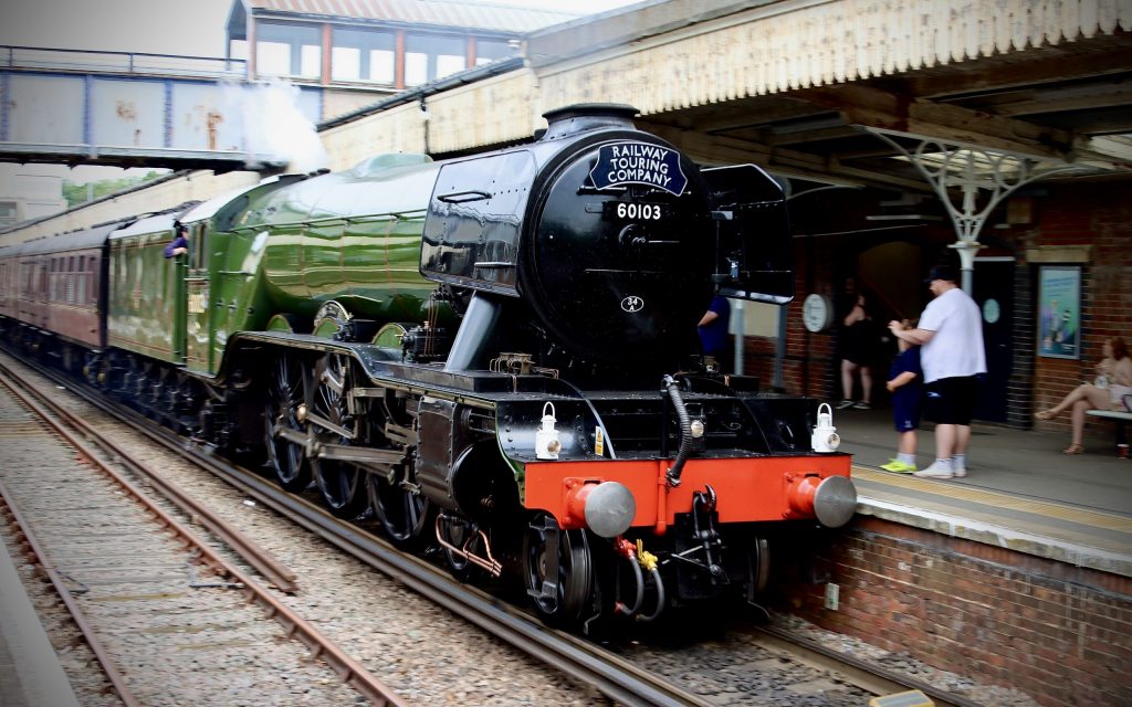 Picture Special: Views of the Flying Scotsman - The Gosport and Fareham ...